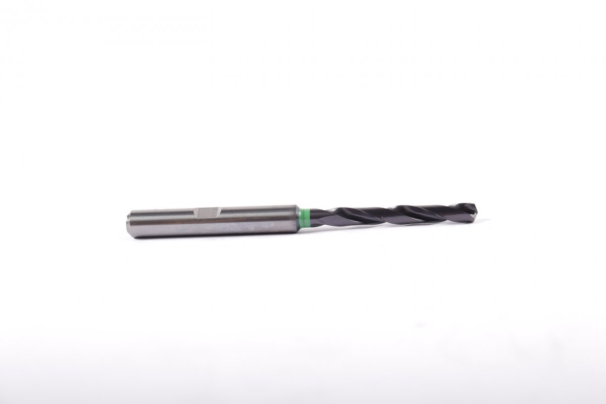 HOLEX VHM Bohrer Pro Steel / Ø4,200 / h7 / 8×D / DIN 6535 HB 122776 4 ...