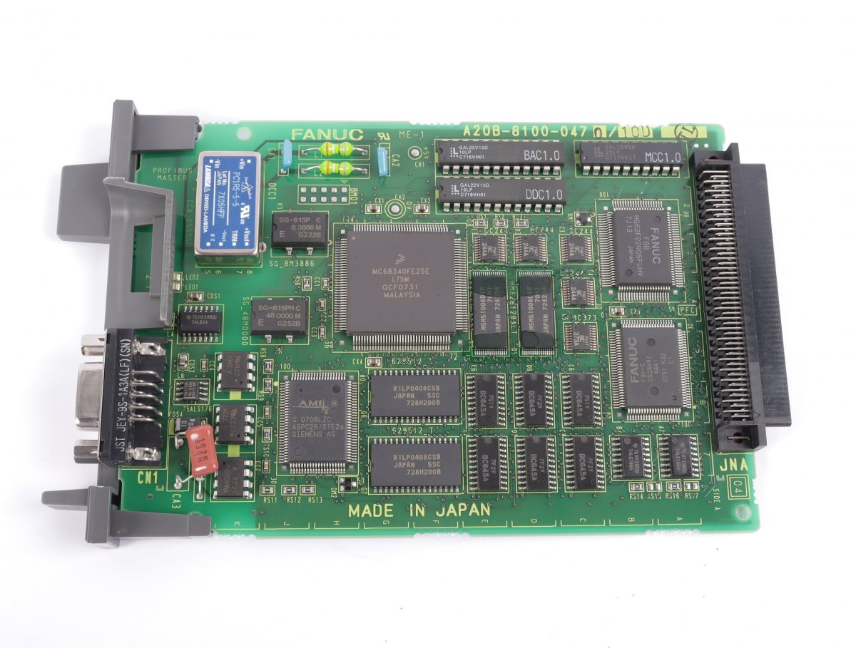 FANUC Profibus Master Interface Card A20B-8100-0470/10D für Series 16 ...