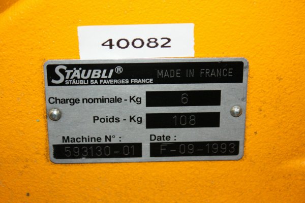 Stäubli RX90 RX 90 6 Achen Roboter Arm mit 6 Servomotoren CNC #used, 2. ...