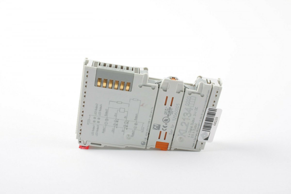 Beckhoff Busklemme KL2134 4-K Digital-Ausgang 24V DC #new w/o box, 24,37