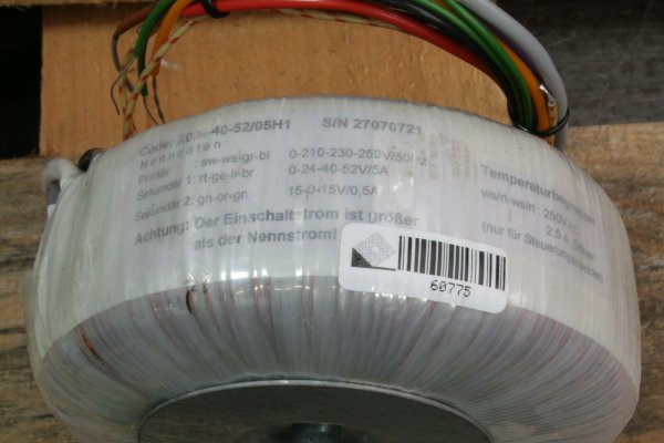 Mattke X024-40-52/05H1 Ringkerntrafo Trafo gebraucht, 133,61