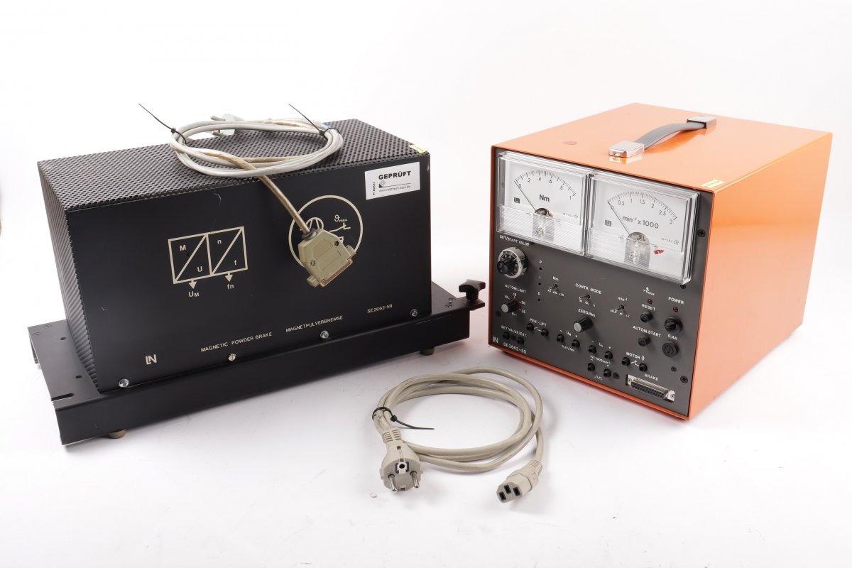 LN Lucas Nülle Magnetpulverbremse + Steuergerät Set SE 2662-5R und SE ...
